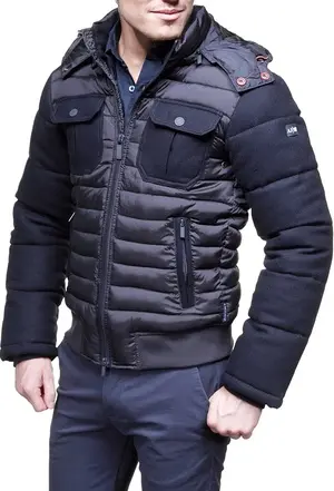 Emporio Armani Logo Quilted Jacket