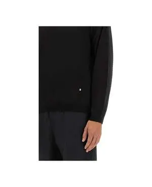 Moschino Crewneck Knitted Jumper - Black