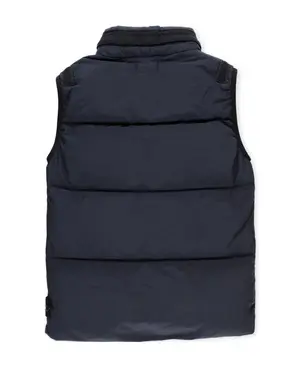 Stone Island Padded Gilet With Compass Motif
