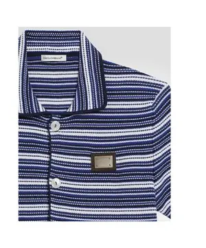 Dolce & Gabbana Striped Knit Shirt