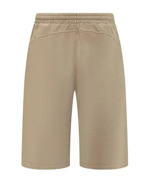 Off-White High Waist Logo Detail Shorts