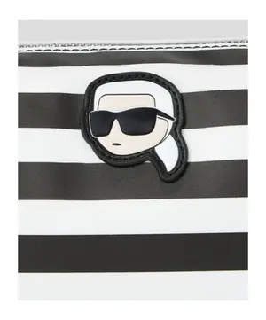 Karl Lagerfeld Small Ikon Shoulder Bag With Detachable Pouch