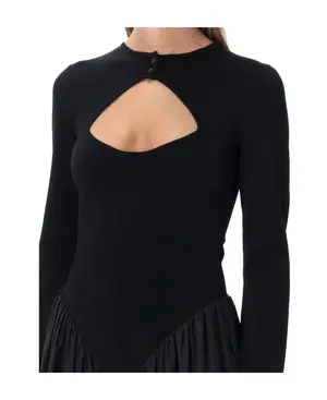 Stella McCartney Technical Shiny Knit Dress