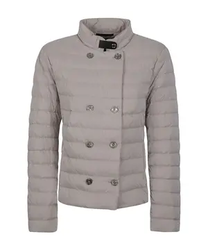 MOORER Clement Double-breasted Down Jacket - Gray