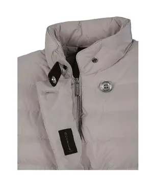 MOORER Clement Double-breasted Down Jacket - Gray