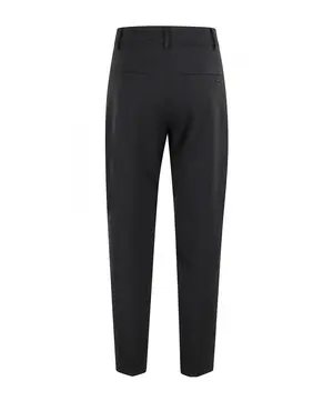 Seventy Four-pocket Straight-leg Casual Pants - Black