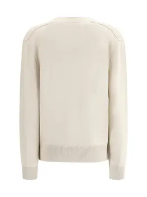 Burberry Logo Patch Knitted Cardigan