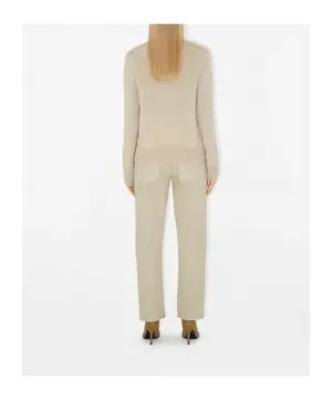 Burberry Logo Patch Knitted Cardigan