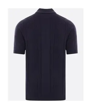 Brunello Cucinelli Short-sleeved Knitted Polo Shirt