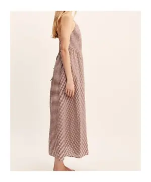 Posse Callie Gingham Maxi Dress