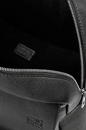Loewe Military Backpack In Soft Grained Calfskin