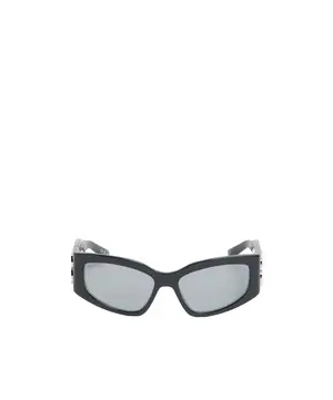 Balenciaga Bossy Cat-eye Frame Sunglasses - Gray