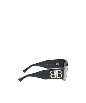 Balenciaga Bossy Cat-eye Frame Sunglasses - Gray