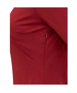Dsquared2 Boatneck Short Sleeve Logo Plaque Dress - Red