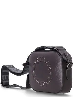 Stella McCartney Logo Camera Crossbody Bag - Gray Darkness