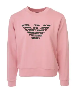 Emporio Armani Round Neck Logo Sweater