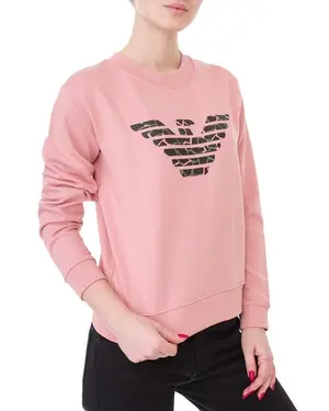 Emporio Armani Round Neck Logo Sweater