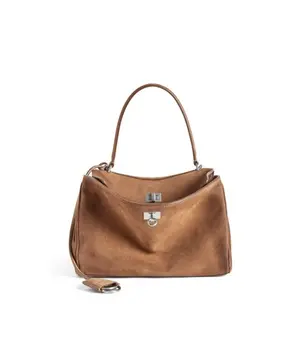 Balenciaga Rodeo Small Shoulder Bag - Camel