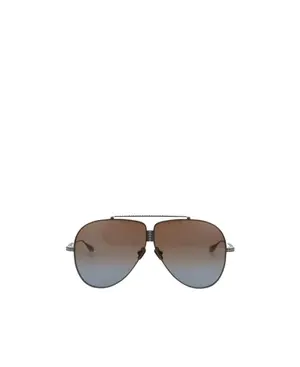 Valentino Garavani Valentino Pilot Riveted Sunglasses Brown