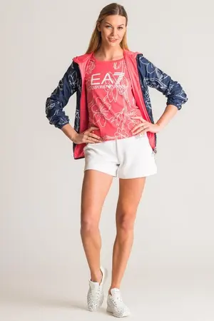 EA7 Floral Logo T-shirt