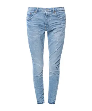 PURPLE BRAND Low-rise Slim Fit Denim Pants - Blue