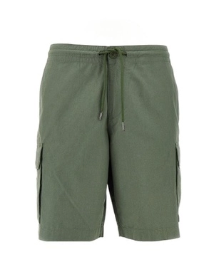 Emporio Armani Cargo Shorts With Drawstring Waist - No
