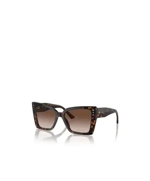 JIMMY CHOO Square Frame Sunglasses - Multicolor