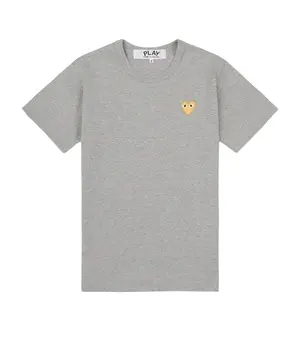 Play Comme Des Garcon Short-sleeved T-shirt - Gray