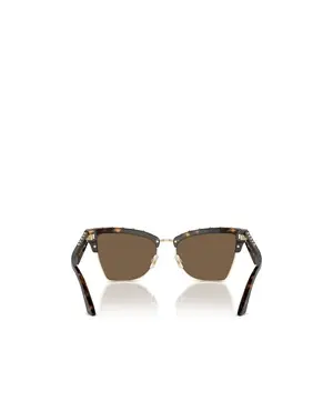 JIMMY CHOO Maxime Butterfly Frame Sunglasses - Brown