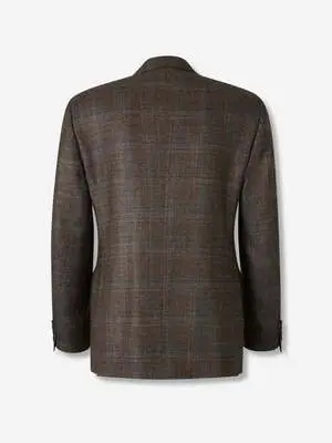Canali Tailored Plaid Blazer