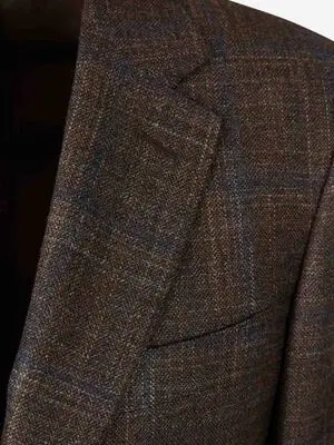 Canali Tailored Plaid Blazer