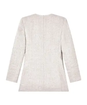 Giorgio Armani Long-sleeved Suit Jacket - Grey