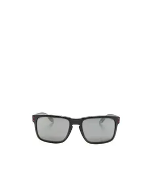 Oakley Holbrook Square-frame Sunglasses With Temple Logo Detail - Gray