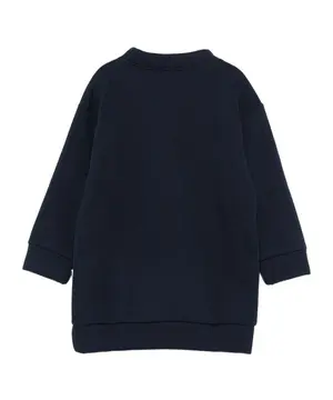 IL GUFO Embroidered Fleece Dress