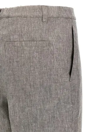 Brunello Cucinelli Pleated Twill Straight-leg Pants