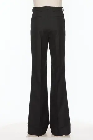 Valentino Garavani Pleated Flared Trousers