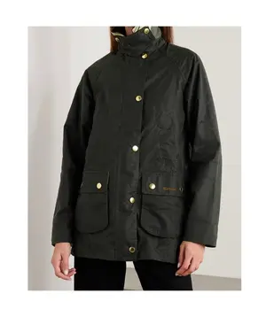 Barbour Modern Beadnell Waxed Jacket - Black