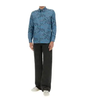 Paul Smith Graphic Printed Long-sleeved Shirt