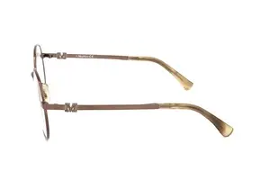 Max Mara Round Frame Eyeglasses - Brown