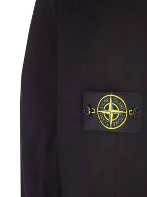 Stone Island Cotton-blend Sweatshirt - Black