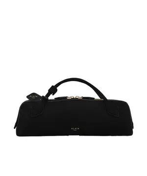 Alaïa Teckel Zipped Clutch Bag - Black