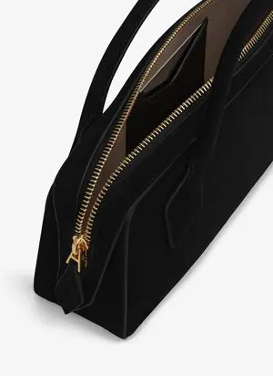 Alaïa Teckel Zipped Clutch Bag - Black