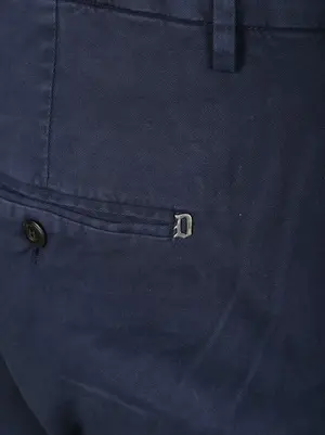 DONDUP Logo Detailed Trousers - Black