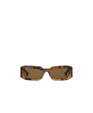 Gucci Rectangular Frame Sunglasses - Brown