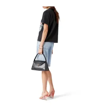 Casablanca Crystal Embellished Denim Shorts - Blue