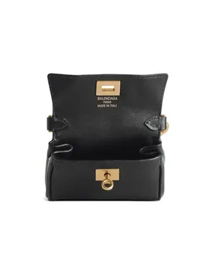 Balenciaga Rodeo Micro Bag Charm - Black