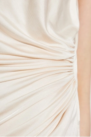 TOM FORD One-shoulder Ruched Evening Gown With High Waist And Slit