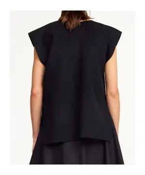 BY MALENE BIRGER Cilia Knitted Vest - Black