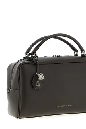 Brunello Cucinelli Explorer Zipped Tote Bag - Black