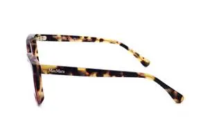 Max Mara Square Frame Eyeglasses - Brown
